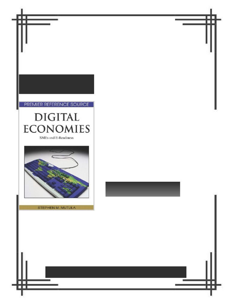 Digital Economies SMEs and E Readiness 1st Edition Stephen M. Mutula ...