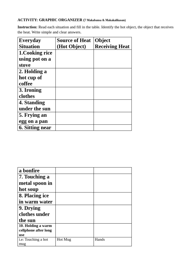 G7- Quiz Heat | PDF | Heat | Heat Capacity