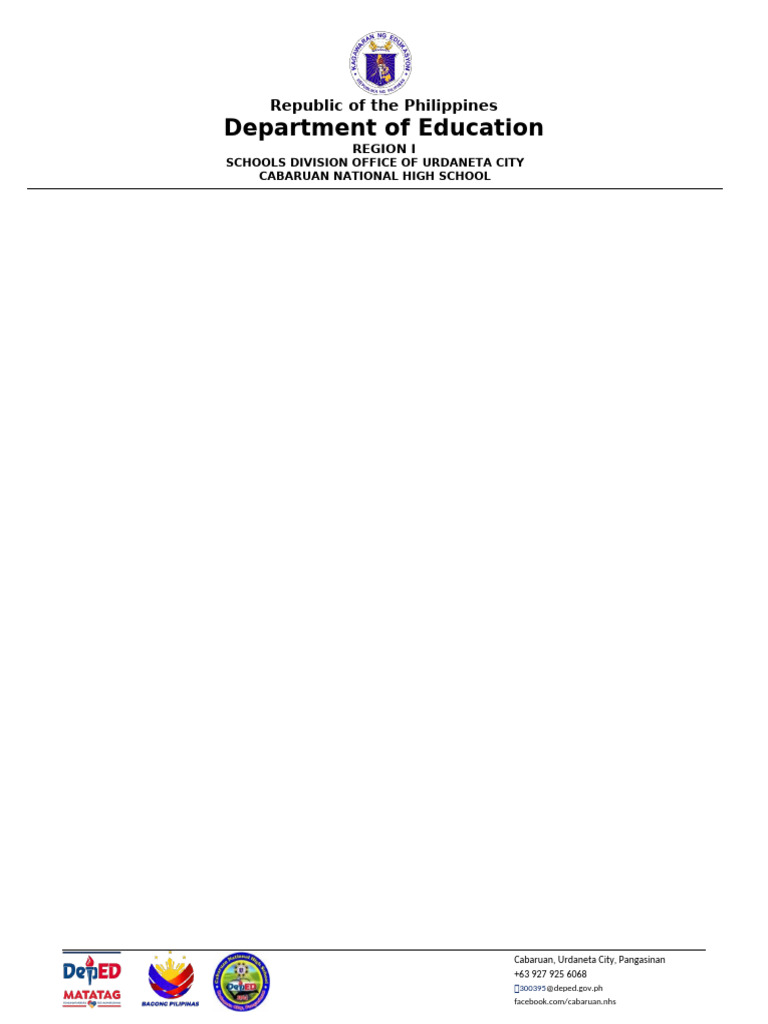 Header Footer Word | PDF