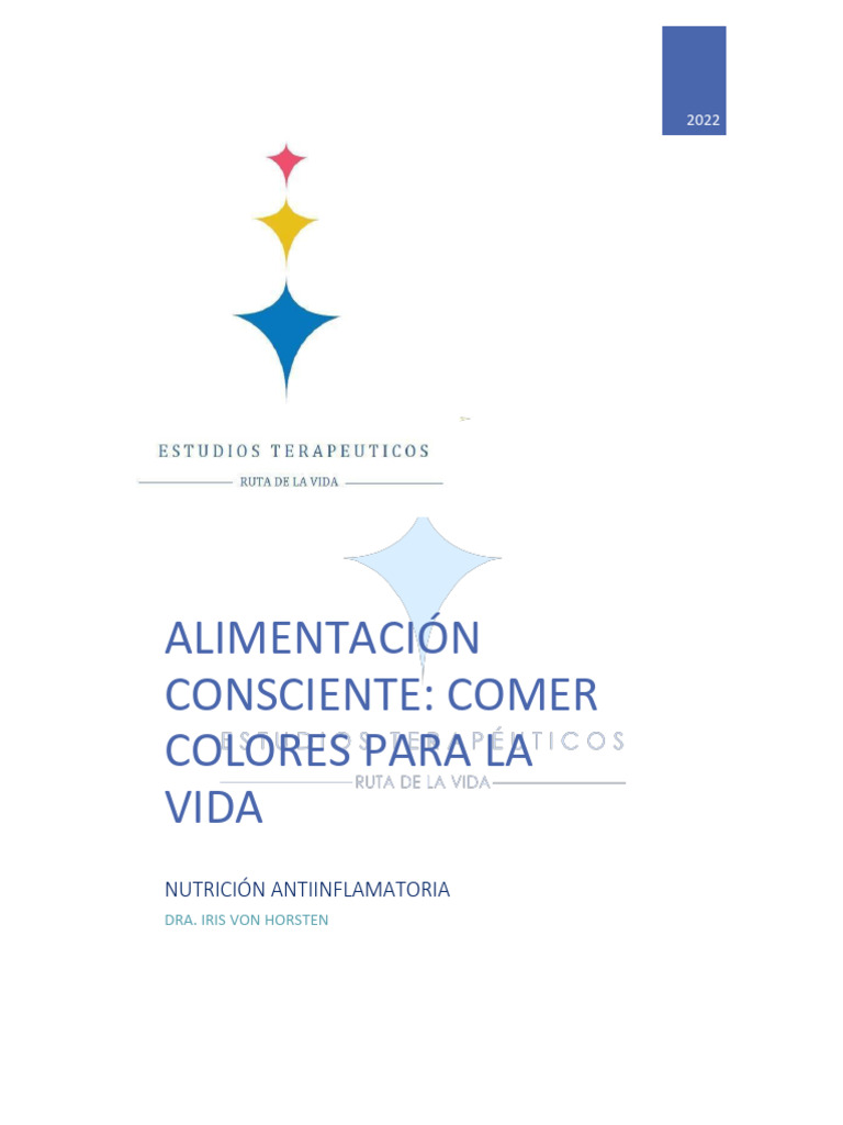 Alimentación Consciente Comer Colores para La Vida - 2. Parte | PDF ...