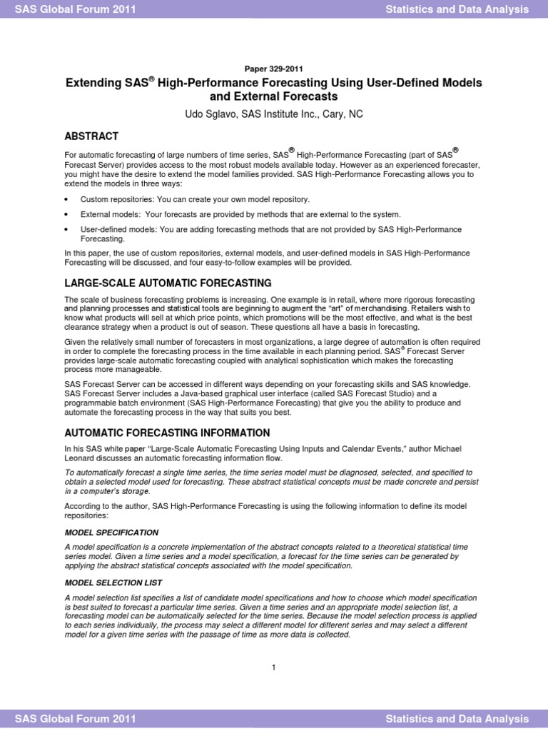 Extending SAS High-Performance Forecasting Using User-Defined Models ...