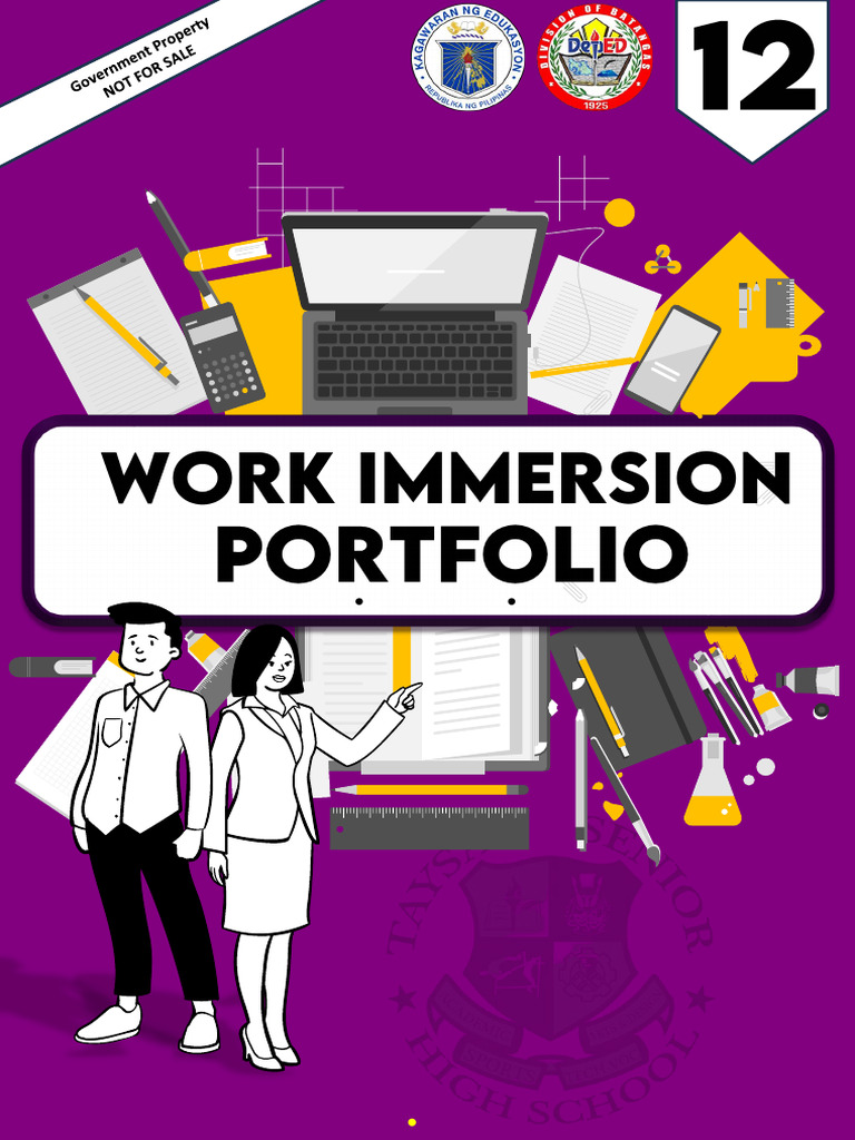 Work Immersion Portfolio for Grade 12 | PDF | Job Interview | Résumé