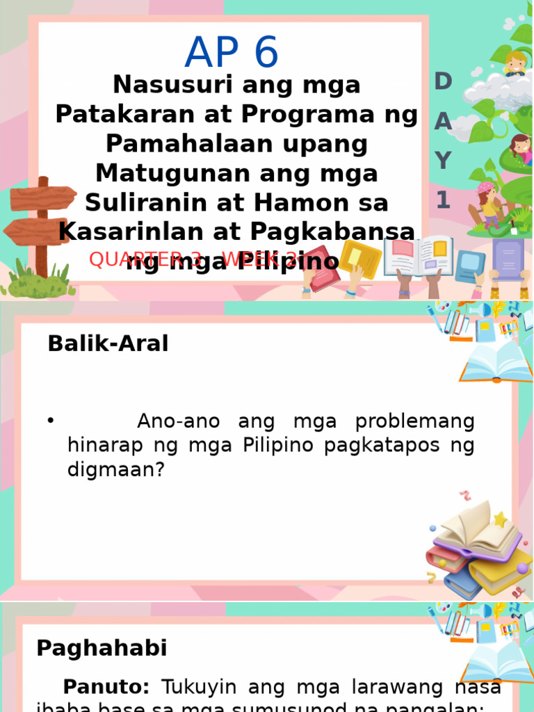 Ap6 Q3 Week 2 | PDF