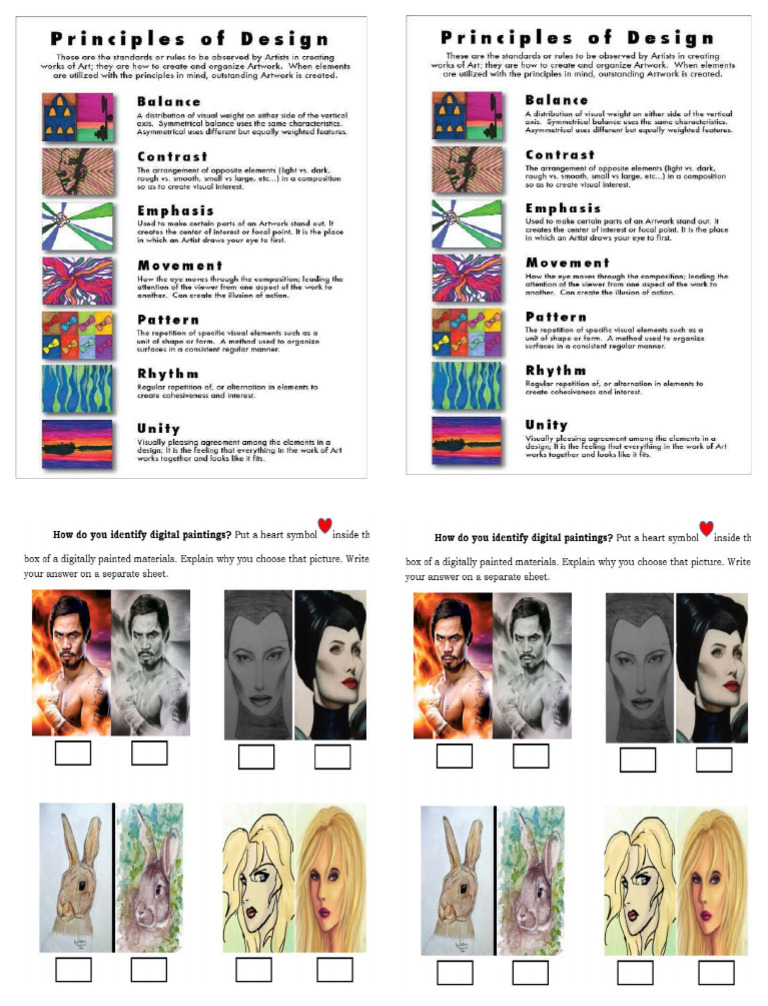 Principles of Design and Elements | PDF