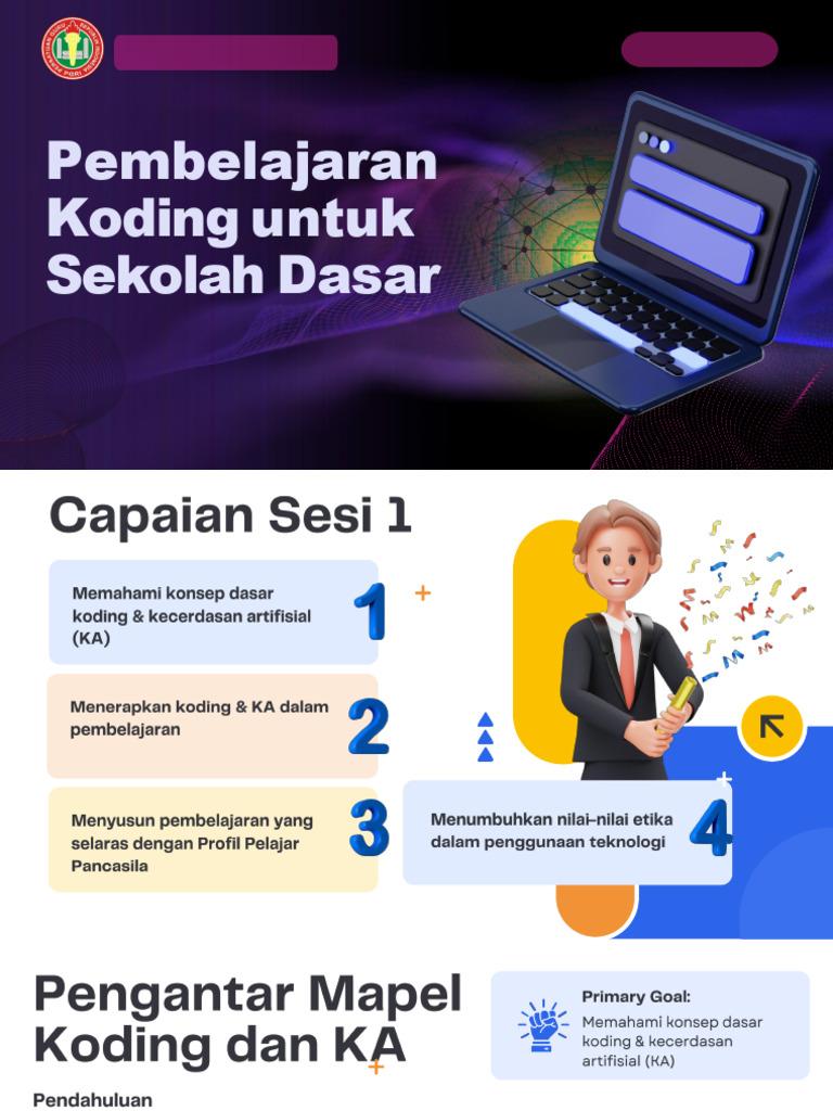 Pembelajaran Koding untuk SD | PDF