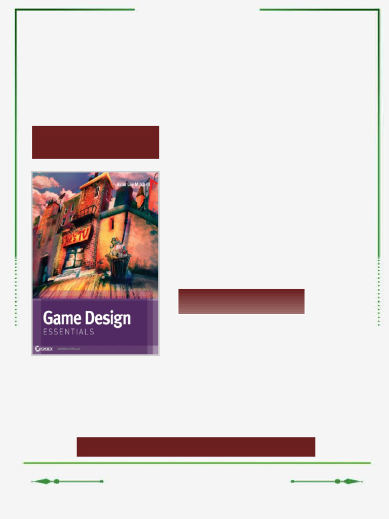 Game Design Essentials 1st Edition Briar Lee Mitchell ebook in Kindle ...