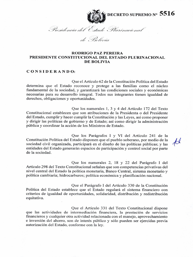 DS 5516 | PDF | Derecho laboral | Póliza de seguros