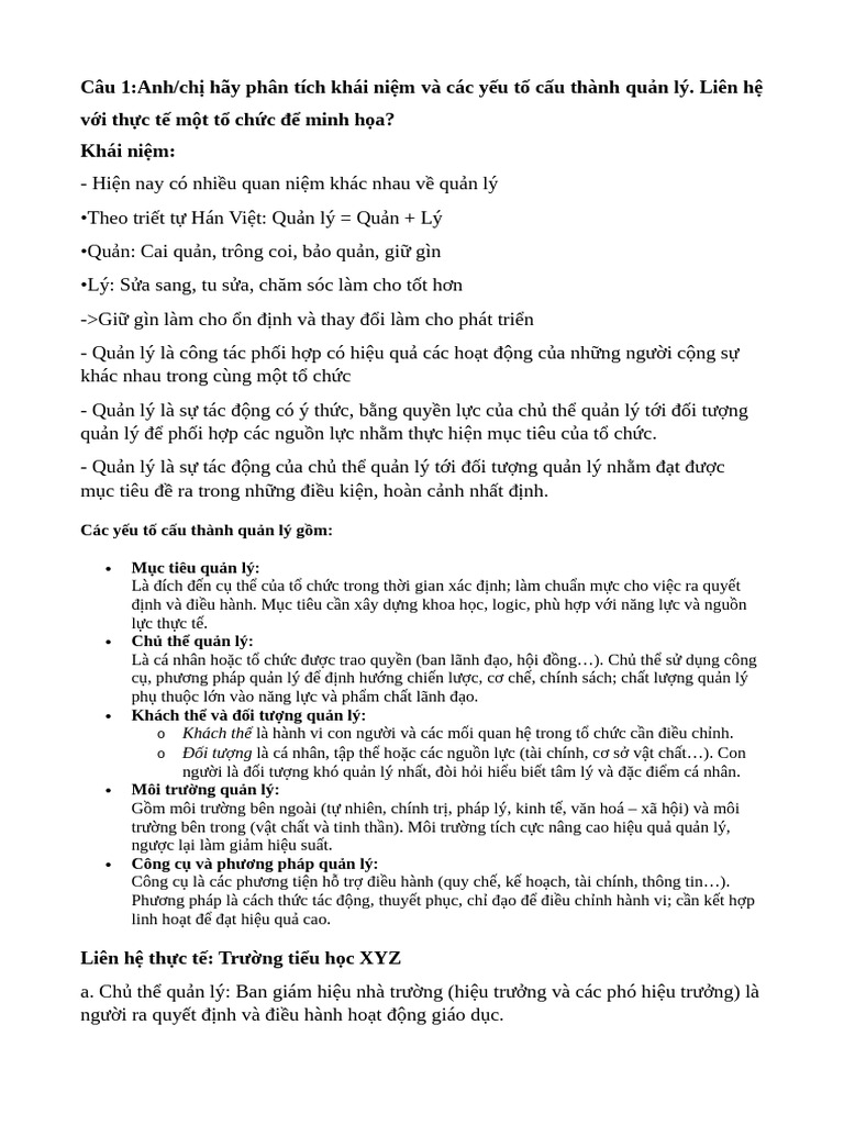Tom Tat KHQL Cho Cò | PDF