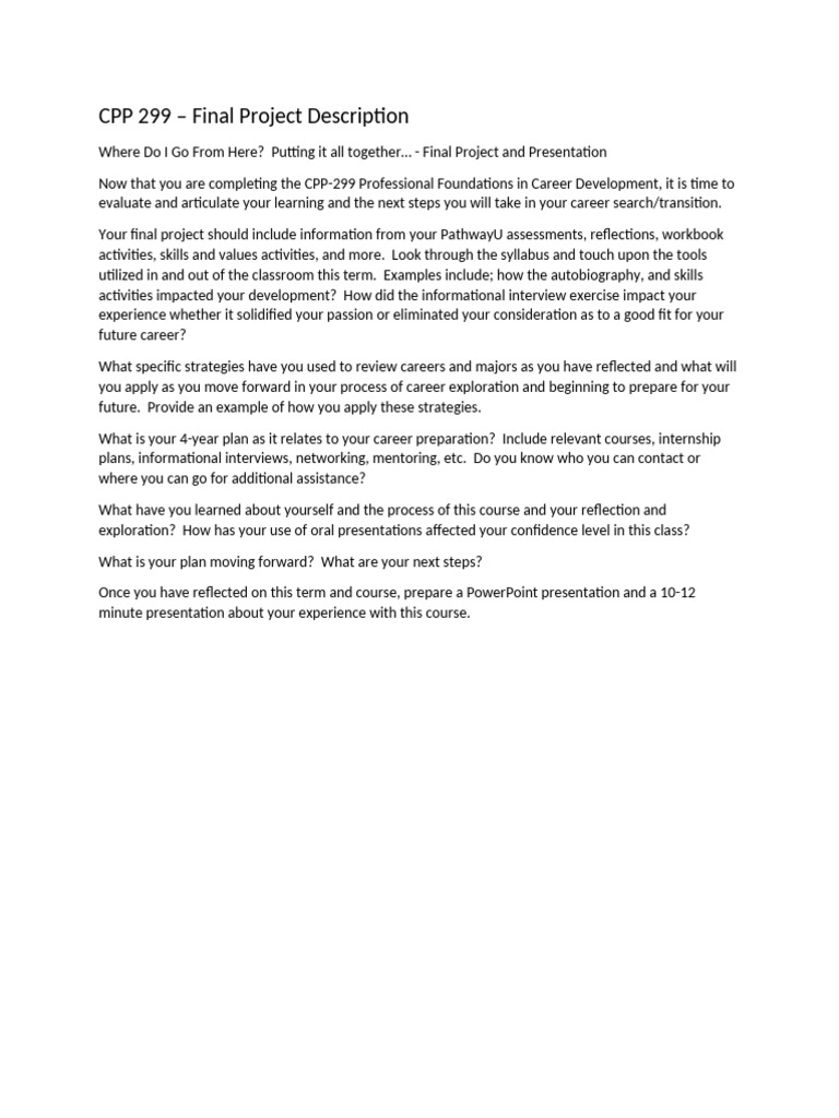 CPP 299 Final Project | PDF