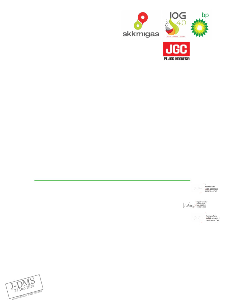 Tangguh UCC Onshore Supplier List | PDF | Subcontractor | Carbon ...