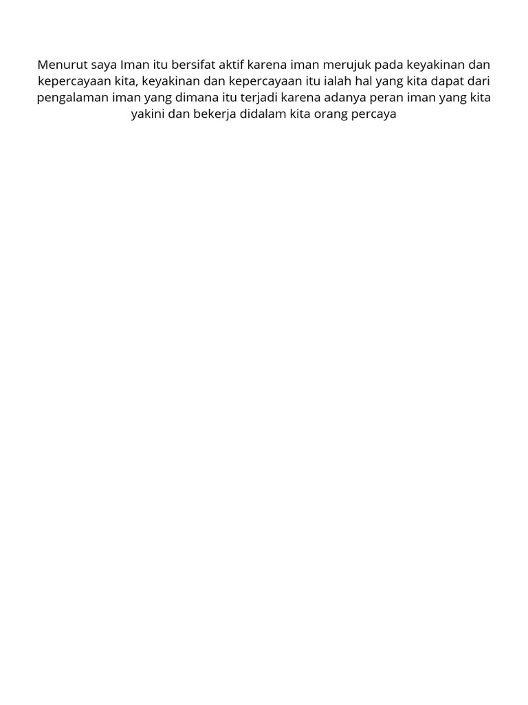 Ilmu Pengetahuan Dan Iman Adalah Dua Cara Utama Manusia Memahami Dunia ...