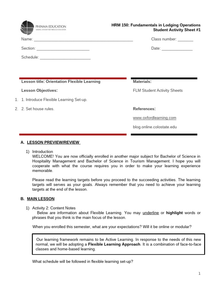 HRM 150 - SAS DAY 1 | PDF | Learning | Cognition