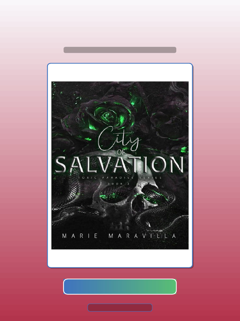 City of Salvation Toxic Paradise Book 3 Marie Maravilla 241520 | PDF ...