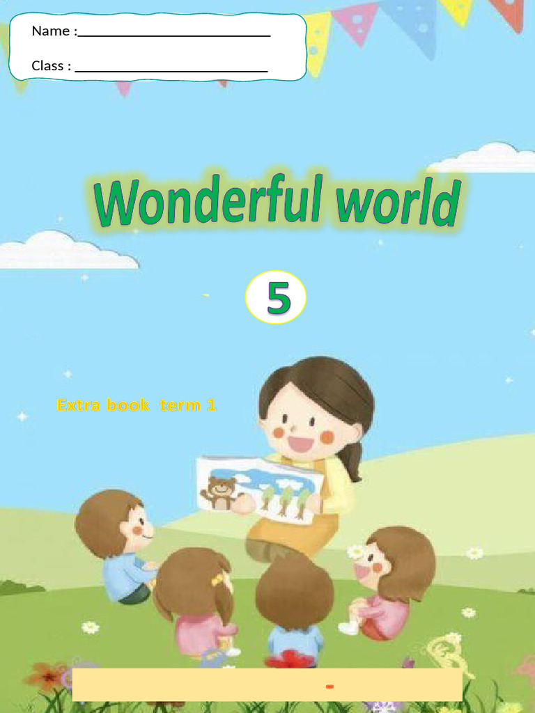 Wonderful World 5 Extra Book Tern 1 Unit 16 | PDF