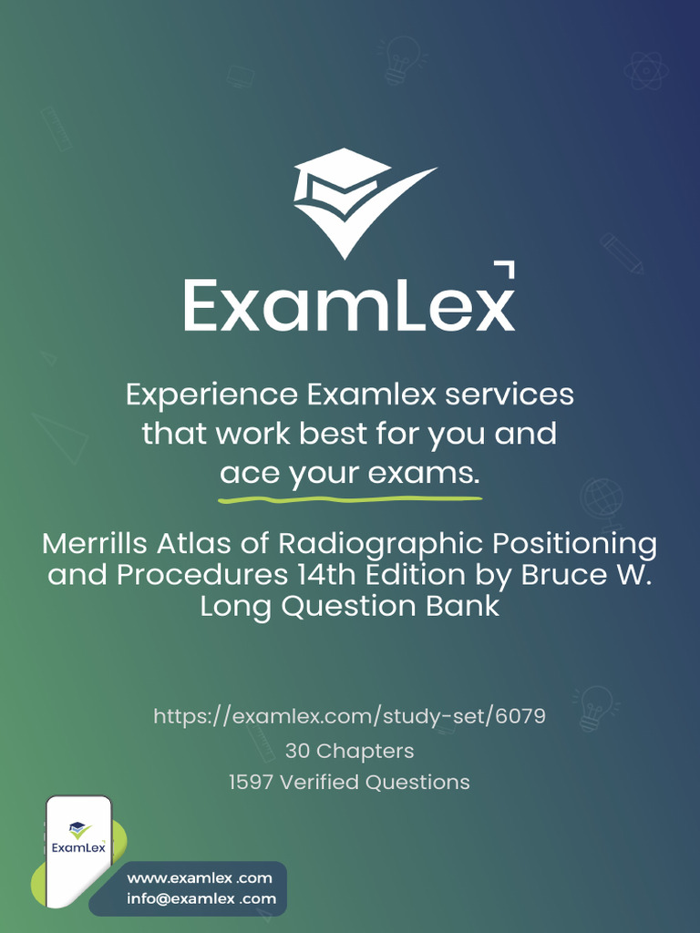 Merrill's Radiographic Positioning Q&A | PDF | Angiography | Radiography