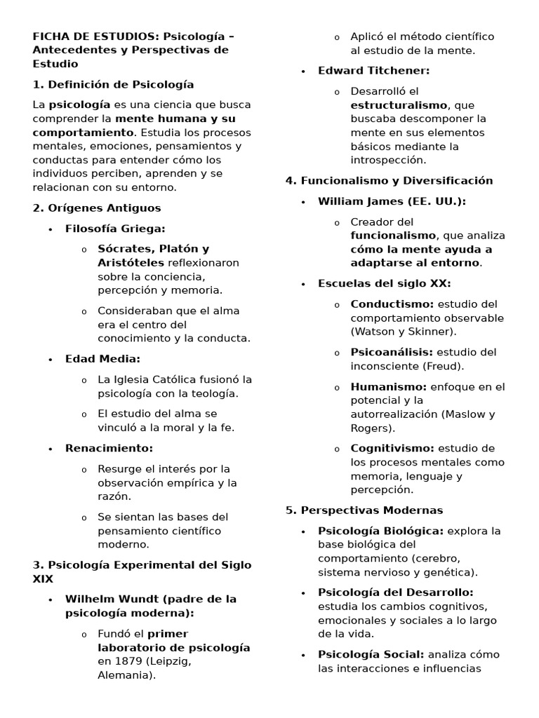 Segundo Tema | PDF | Sicología | Mente