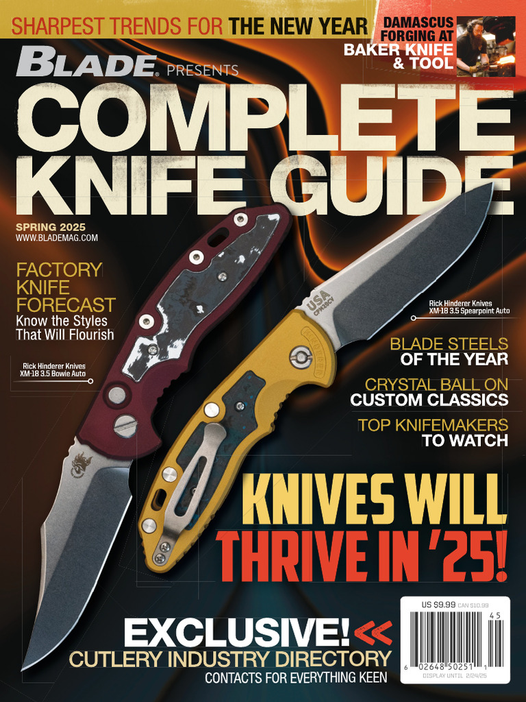 BLADE CompleteKnifeGuide2025 20241126 | PDF | Knife | Blade
