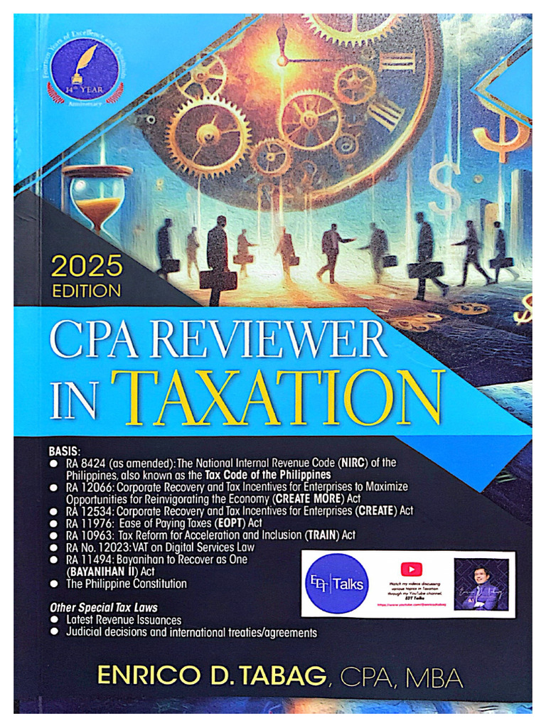 2025 CPA Taxation Reviewer Guide | PDF | Taxes | Police Power (United ...