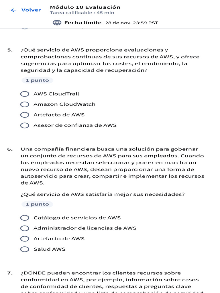 Módulo 10 Evaluación Coursera | PDF