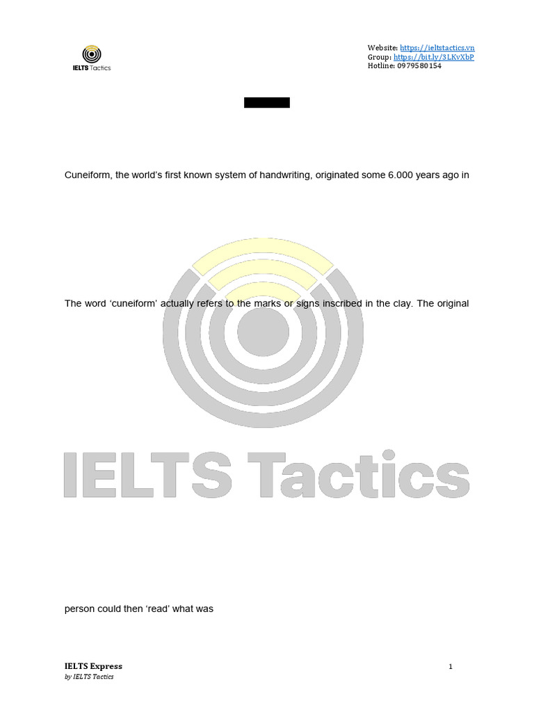 Express- Test 3- Reading (2) | PDF | Cuneiform | Writing