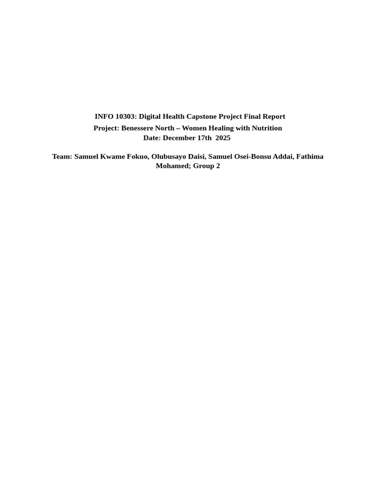 Final Report | PDF | Multimedia | Software Testing