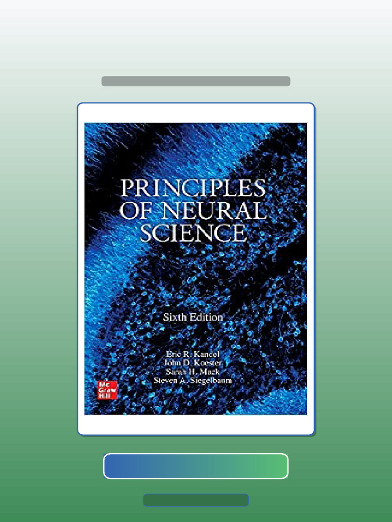 Principles of Neural Science Sixth Edition 2021 by Eric Kandel Thomas ...