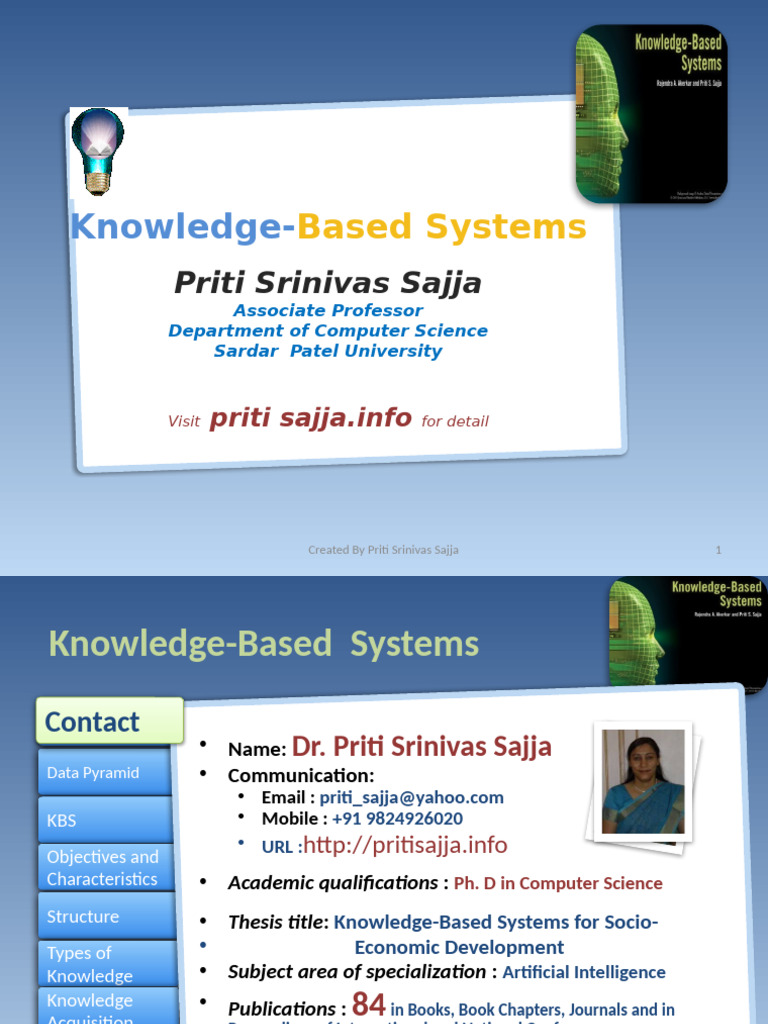 Knowledge Based System | PDF | Knowledge | Artificial Intelligence
