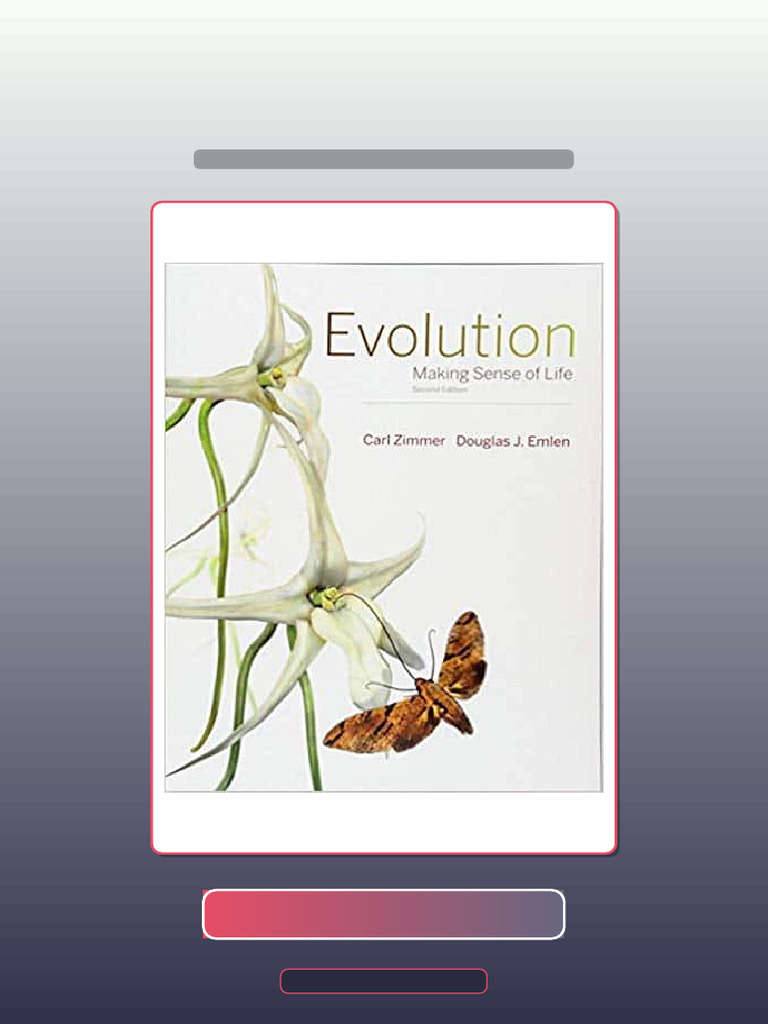 Evolution Making Sense of Life 2nd Edition by Carl Zimmer Douglas J ...