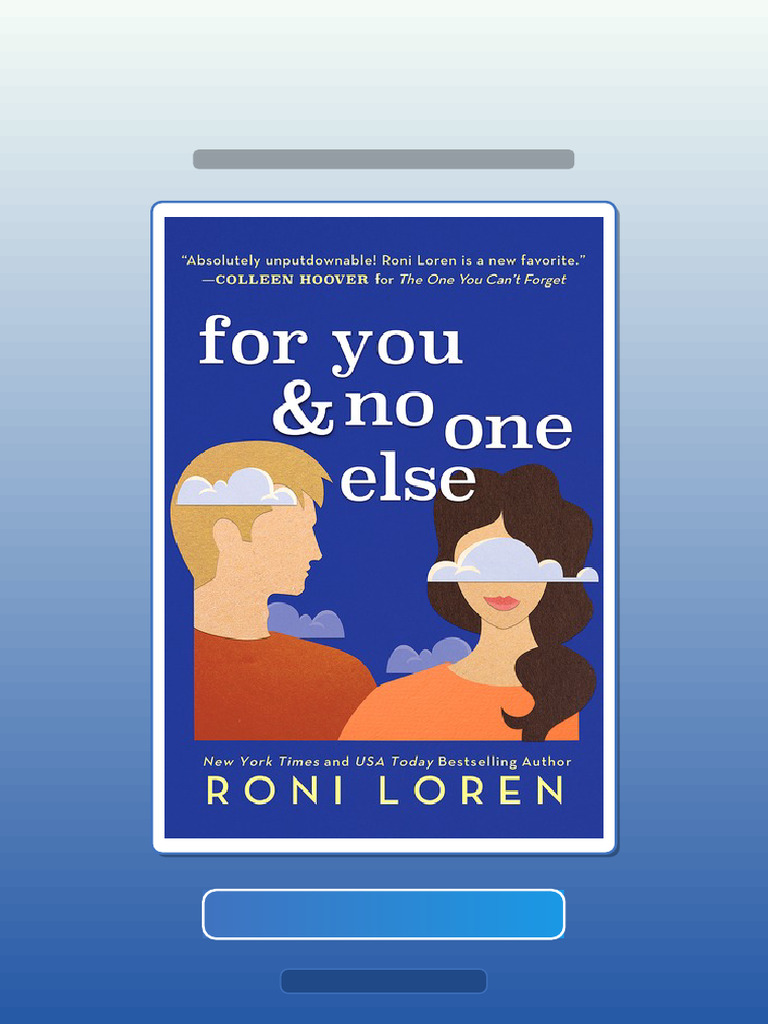 For You No One Else Roni Loren 242965 | PDF | Science | Multiple Choice