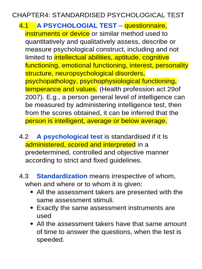 Behaviour Measurement Test2 | PDF | Educational Assessment | Validity ...