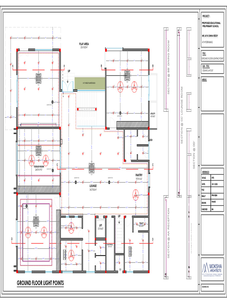 Orelle School Revised Ceiling Layout 20.11.2025 | PDF