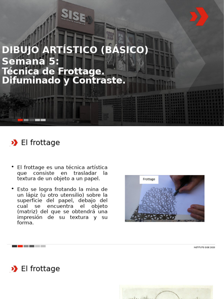 Dibujo Artístico Básico Semana 5 | PDF | Lápiz | Dibujo