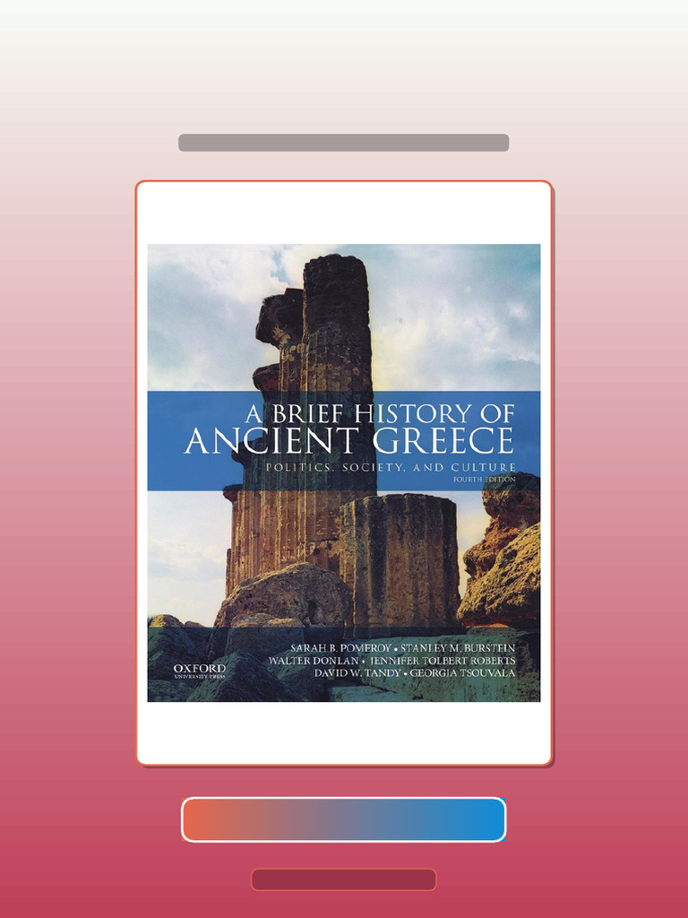 Test Bank for a Brief History of Ancient Greece Politics Society and ...