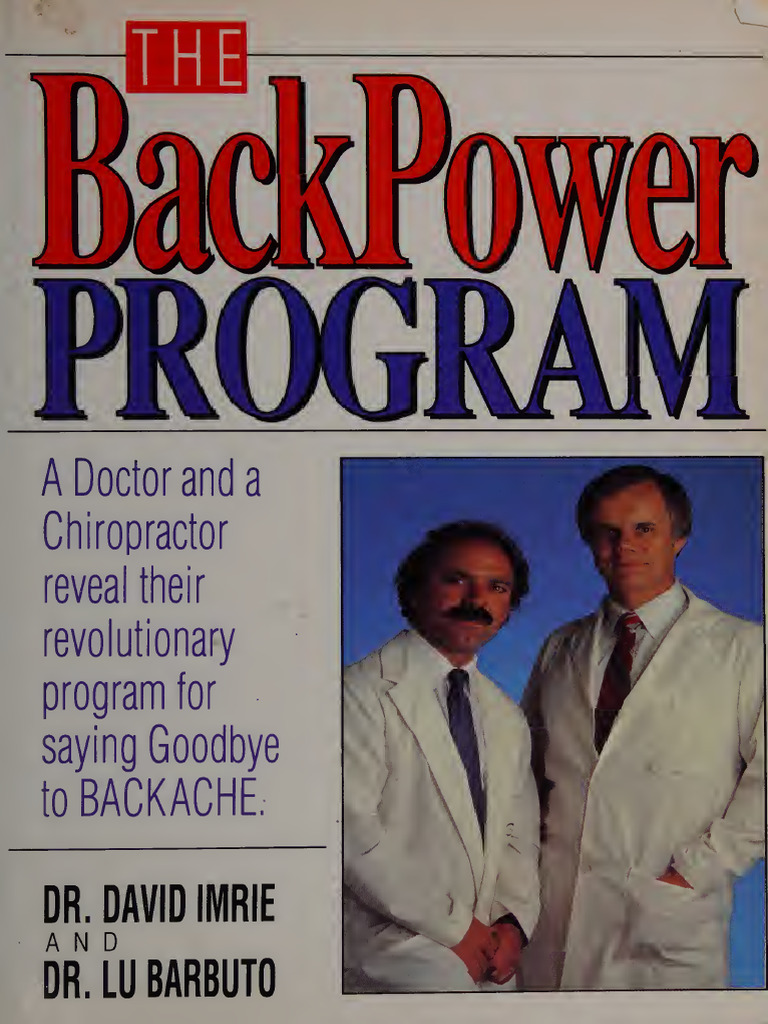 The back power program -- David Imrie and Lu Barbuto -- ( WeLib.org ...