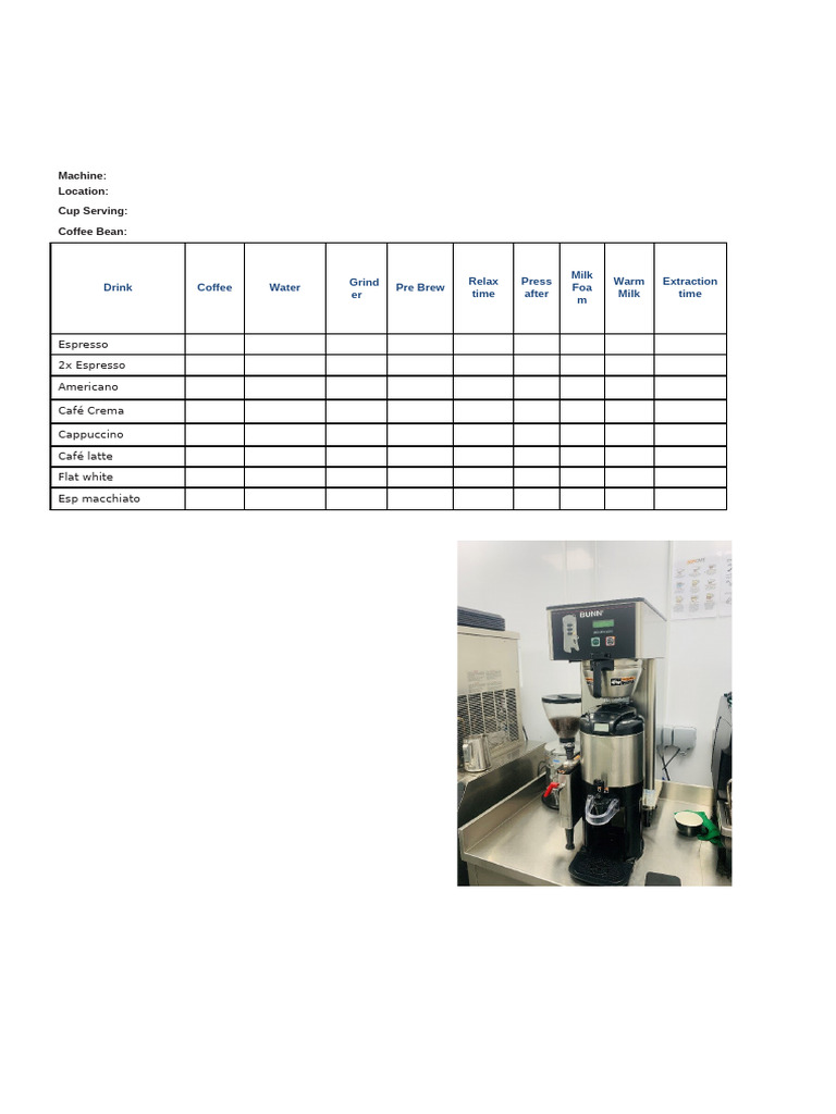 Standard Calibration Form | PDF