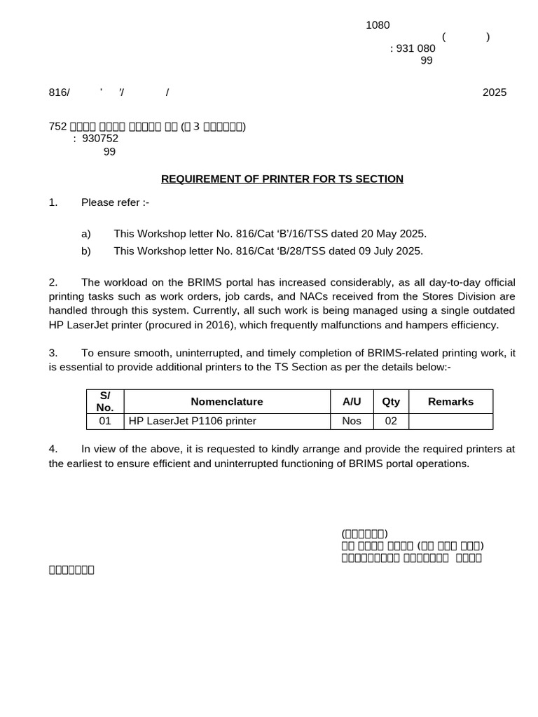 816 Cat B | PDF | Printer (Computing)