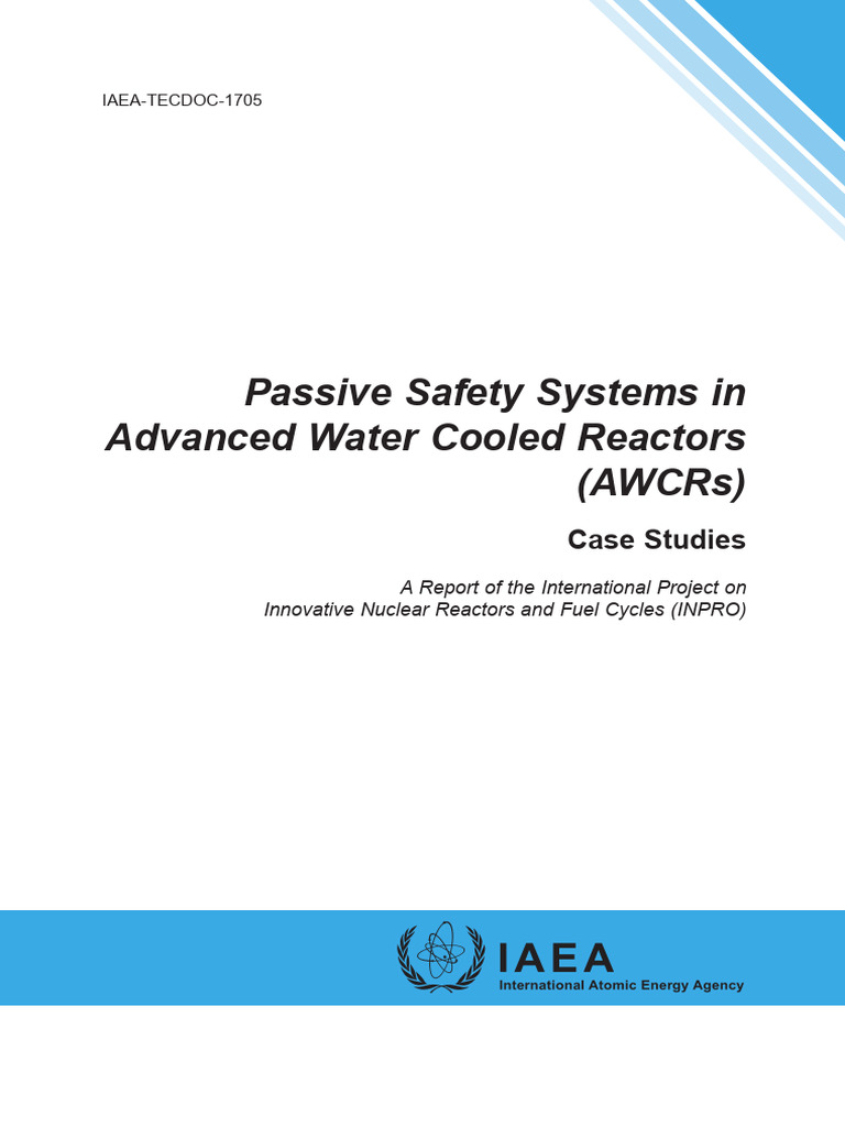 Passive Safety Systems in Advanced Water Cooled Reactors (AWCRs) Case ...