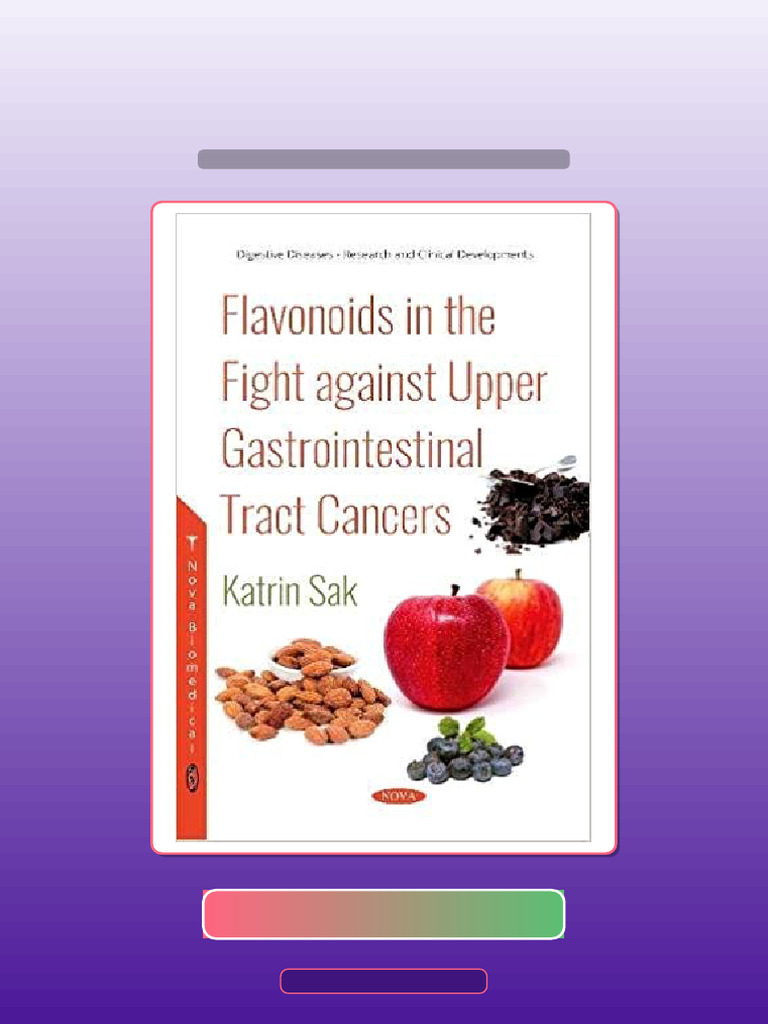 Test Bank for Flavonoids in the Fight Against Upper Gastrointestinal ...