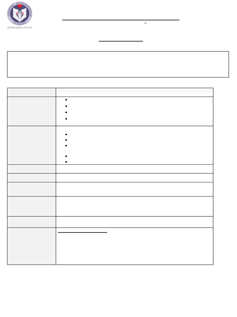 Lesson Plan _ 15 to 30 Nov_Grade 8_Sci | PDF | Lesson Plan | Teaching