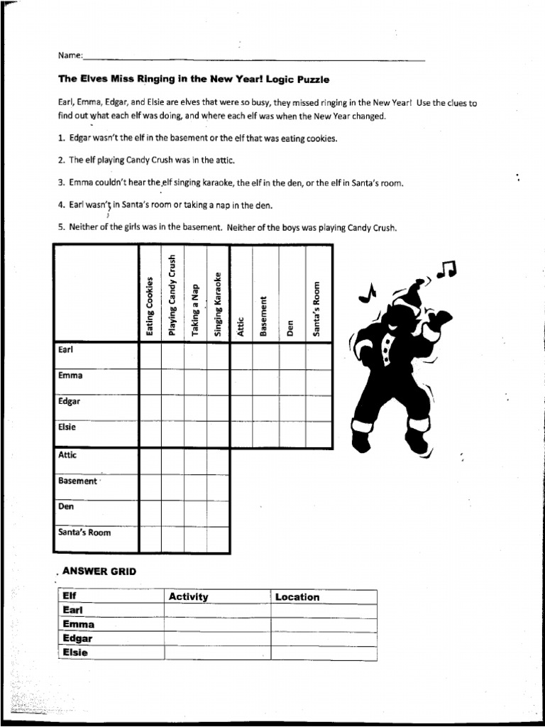 Logic Puzzle | PDF