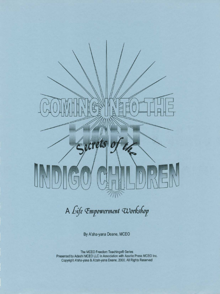 Secrets of The Indigo Children | PDF