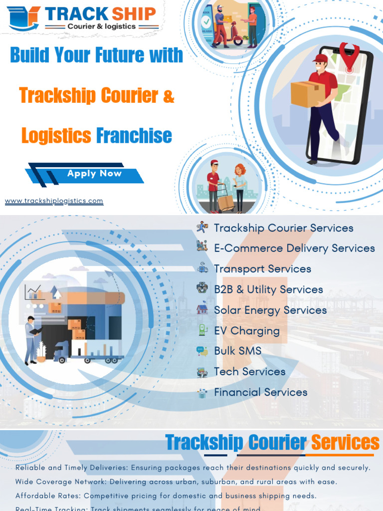 Trackship Courier & Logistics Franchise | PDF | Electric Vehicle ...