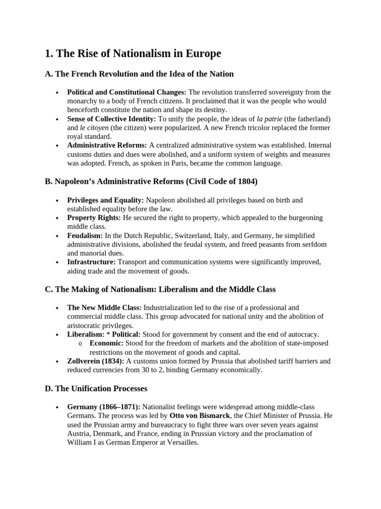 Class 10 All History Notes | PDF