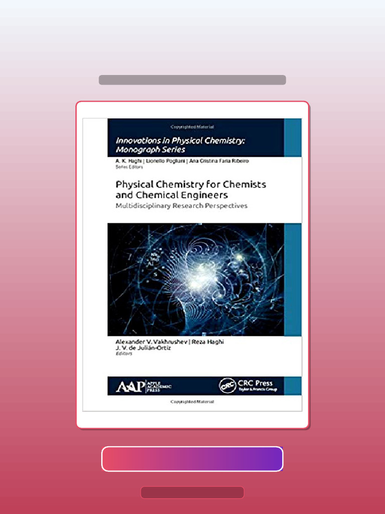 Test Bank for Physical Chemistry for Chemists and Chemical Engineers by ...