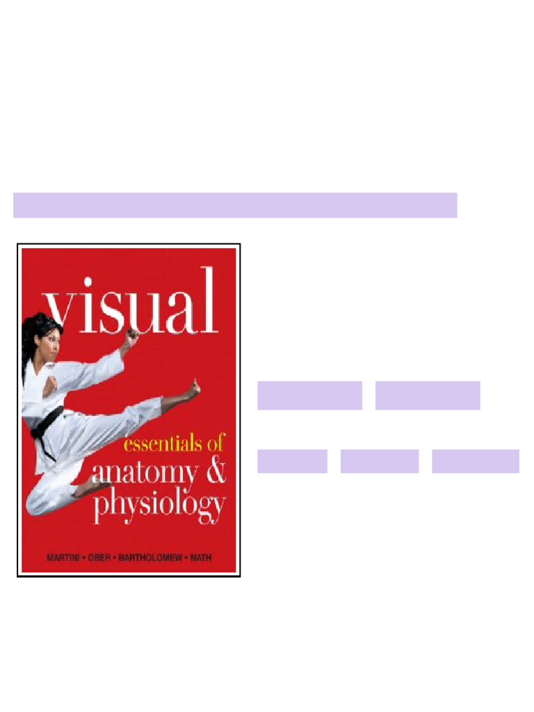 Test Bank for Visual Essentials of Anatomy and Physiology: Martini ...