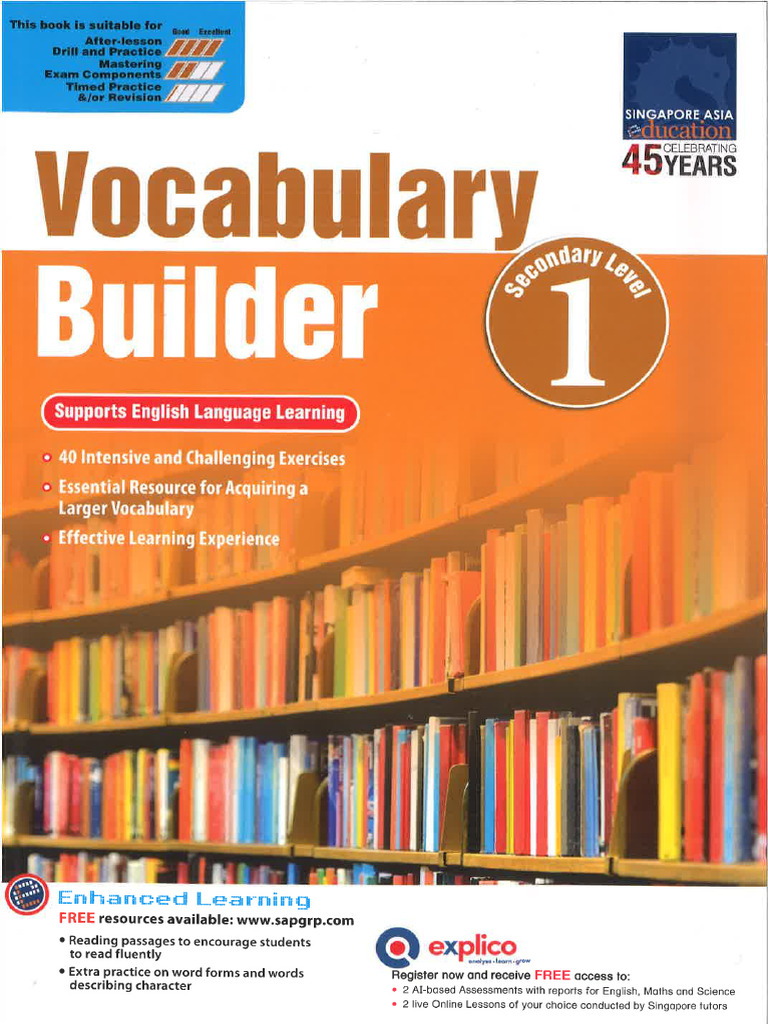 Vocabulary Builder S1 2025 | PDF