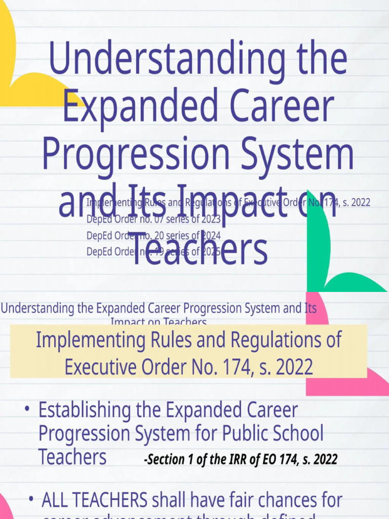 Expanded Career Progression Ecp | PDF