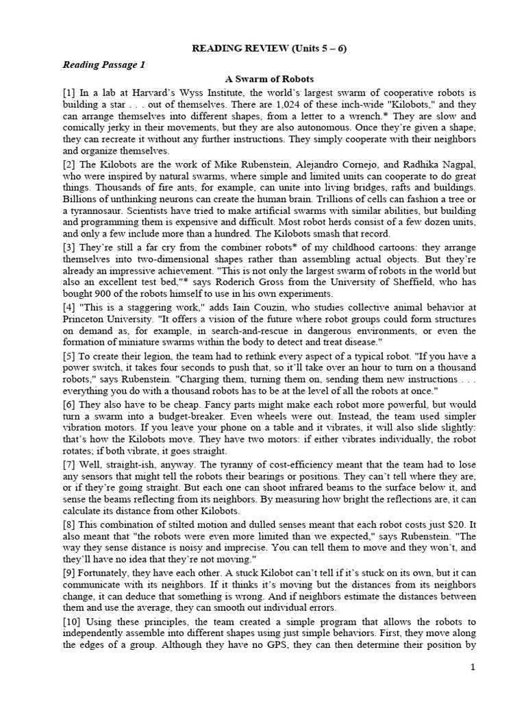 Reading review units 5-6 | PDF | Multilingualism | Executive Functions