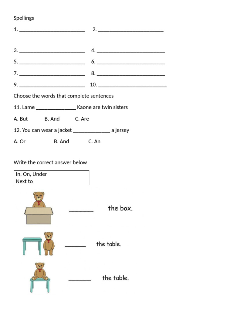 English Standard 2 | PDF