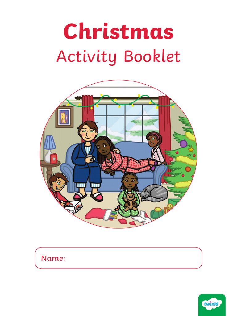 Christmas Activity Booklet for Kids | PDF | December Observances ...